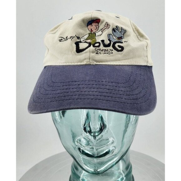 Disney | Accessories | Vintage 9s Disneys Doug Strapback Hat Adult Size ...